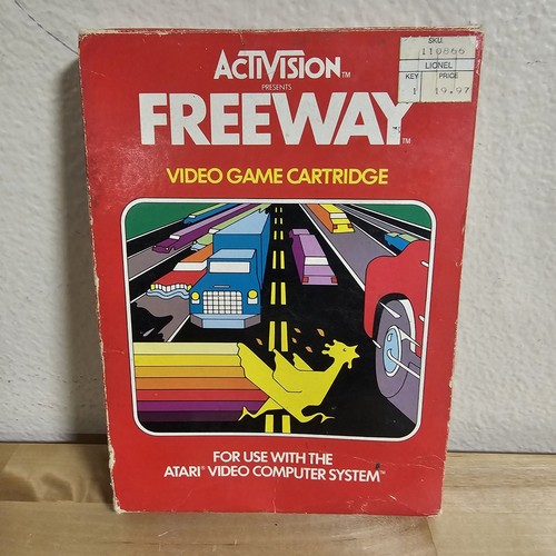 Freeway (Activision) - Box, Manual, Game WORKING Atari 2600 | eBay