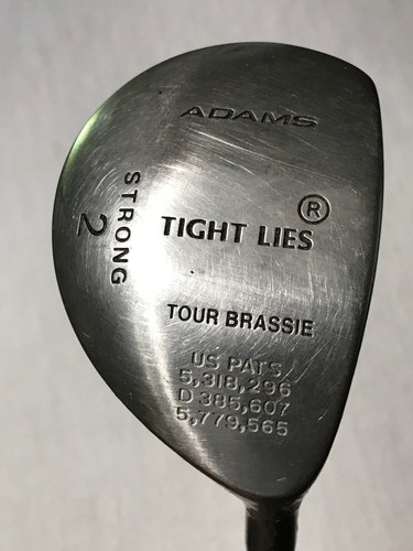 Adams Tight Lies Tour Brassie Strong #2 Wood Adams Stiff Flex Graphite Shaft | eBay