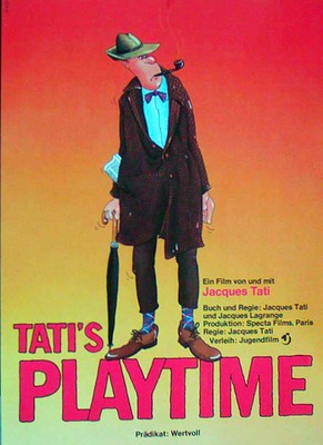 Tati's Playtime - Jacques Tati - Filmposter A3 29x42cm gerollt | eBay.de