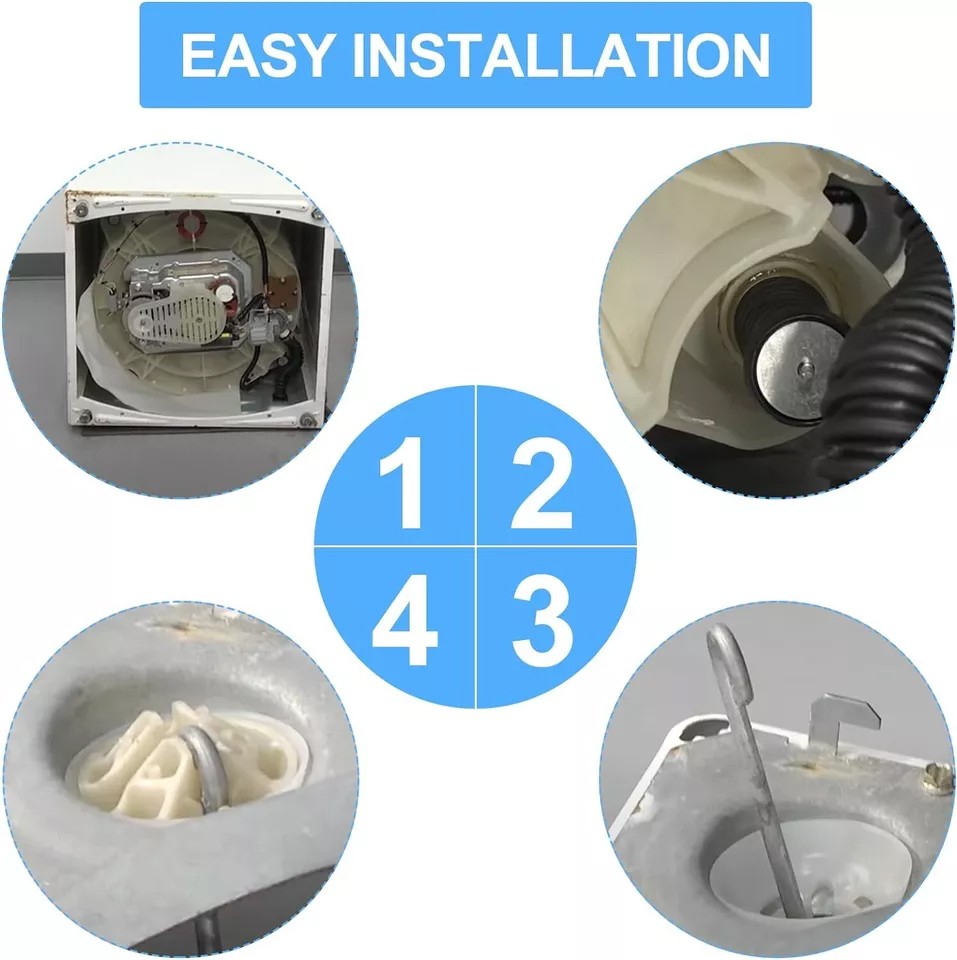 4PCS/SET For Whirlpool Kenmore Washer W10780045 W10821956 Suspension ...