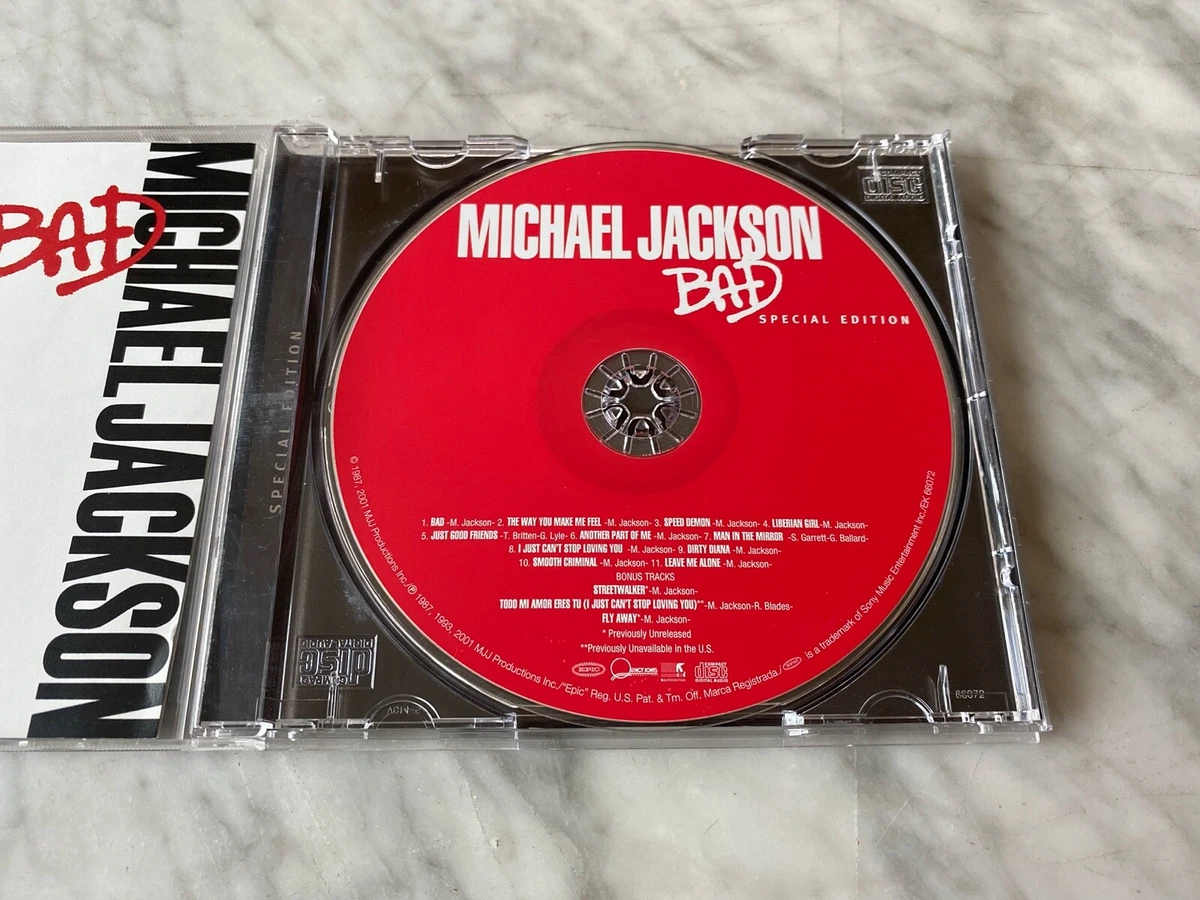 Michael Jackson Bad Special Edition