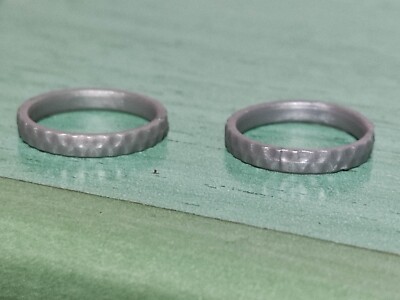 PLAYMOBIL X2 WHITE GOLD CROWNS QUEEN KING RINGS MEDIEVAL KNIGHTS CROWN ...