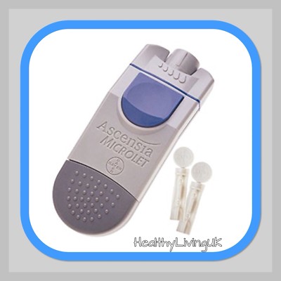 ASCENSIA MICROLET LANCING DEVICE + 10 FREE LANCETS | eBay UK
