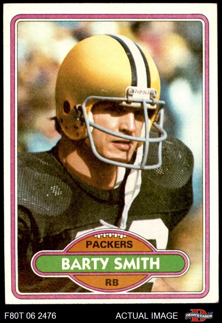 1980 Topps #228 Barty Smith Packers Richmond 5 - EX | eBay
