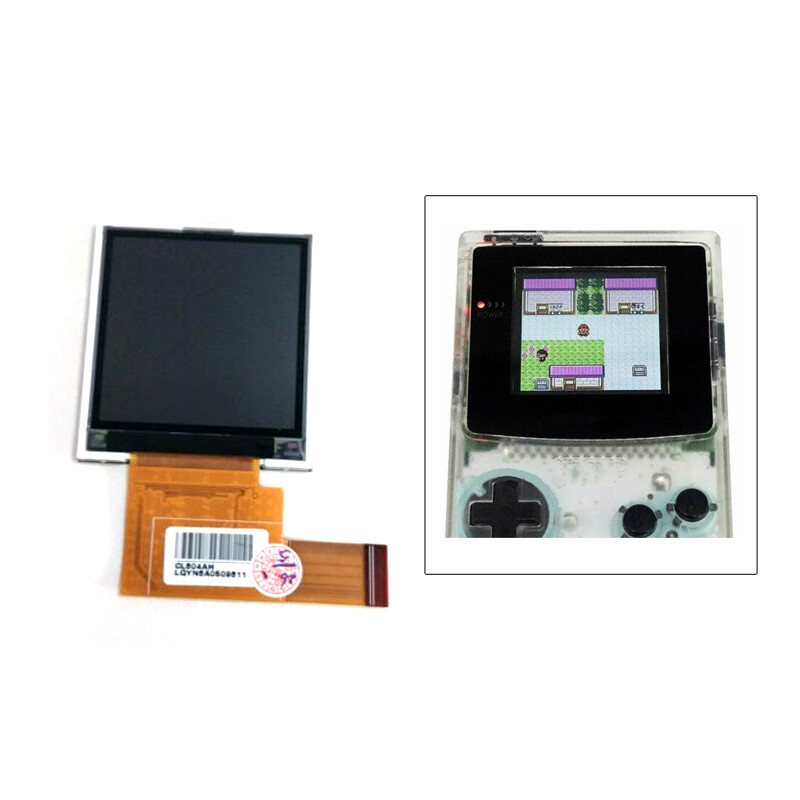 GBC Game Boy Color Backlight Backlit LCD Screen Mod Kit BRIGHT Original ...