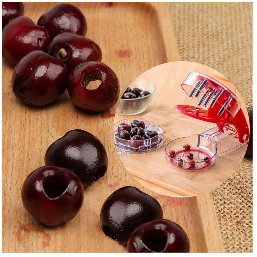 Pitter Stone Seed Remover Cherry Olive Pits Tool Kitchen Corer Fruit ...