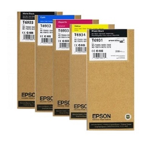 5 x Original Ink Epson Surecolor SC T3200 T3270 T5270 T7200 / T6931 ...