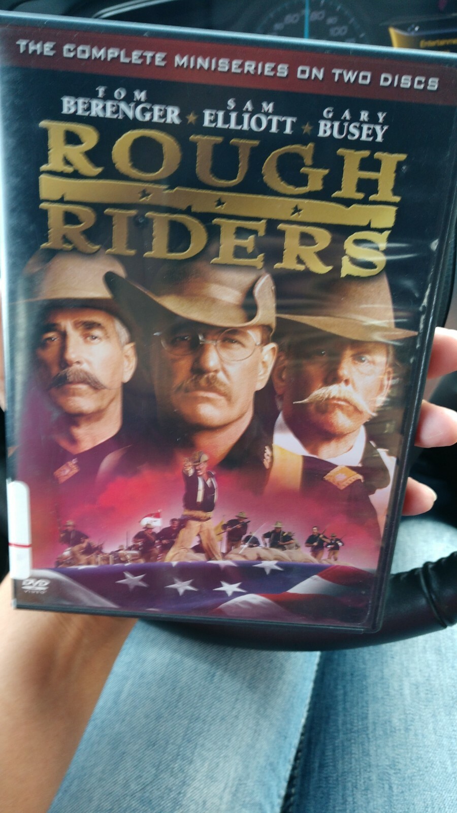 ROUGH RIDERS THE COMPLETE MINI-SERIES DVD TOM BERENGER SAM ELLIOTT GARY ...