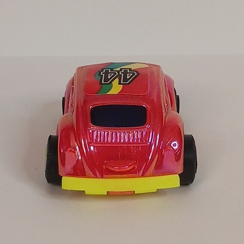 Volkswagon VW Beetle Pull-Back Plastic Toy (Tested) Pink #44 Vintage | eBay