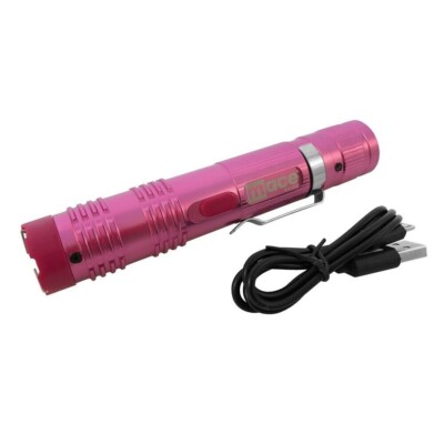 Mace Brand 80876 Compact Stun Gun With Flashlight (Pink) DA | eBay