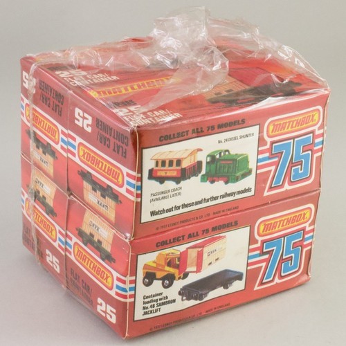 UK Matchbox container car superfast COLLECT ALL 75 MODELS FLAT CAR ...