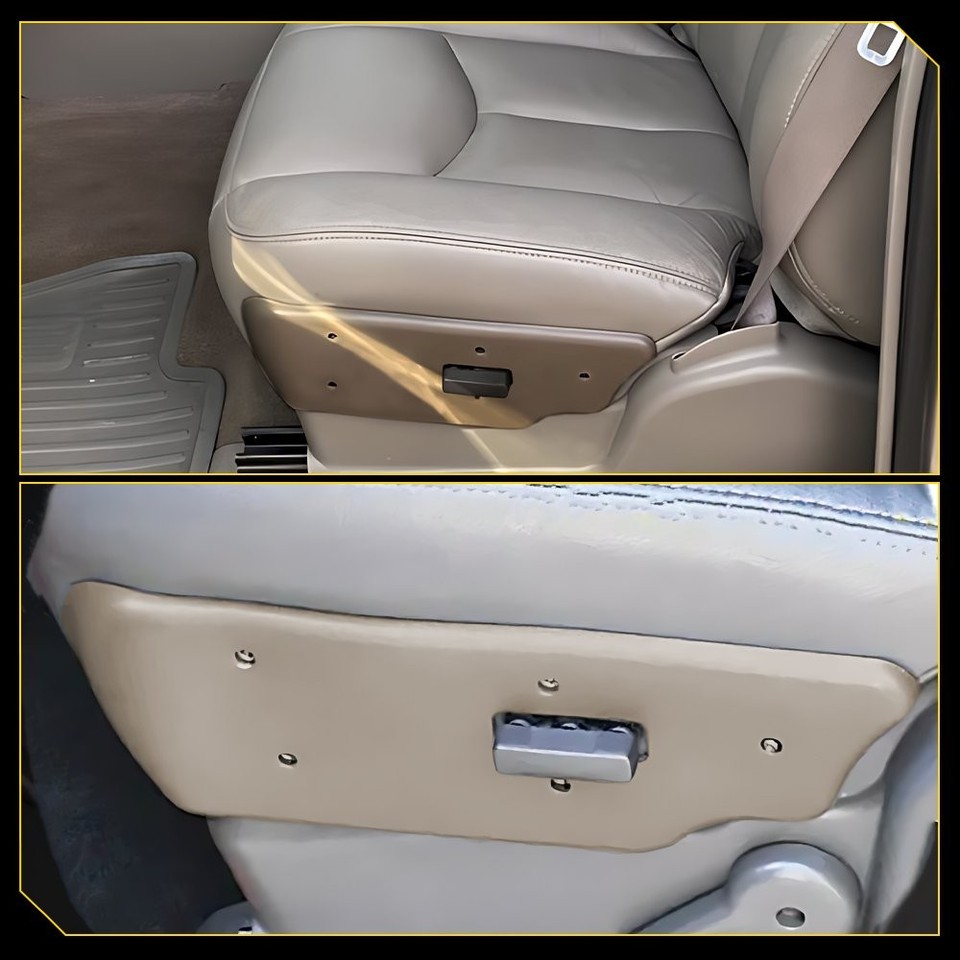 Left Front Seat Adjuster Control Bezel Cover Tan For GMC Yukon XL 03-06 ...