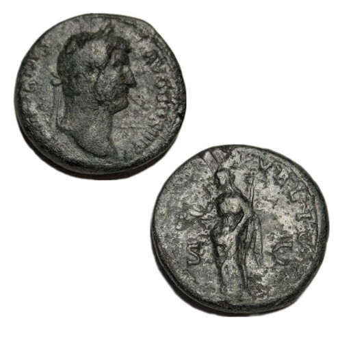 Hadrian AE as. 134-138 CE. LIBERTAS PVBLICA. RIC 818 | eBay