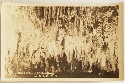 RPPC King's Palace Carlsbad Cavern NM Postcard antique Leck | eBay