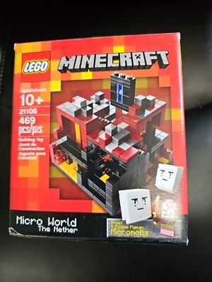 LEGO Minecraft Micro World: The Nether (21106) OPENED NEVER USED ...