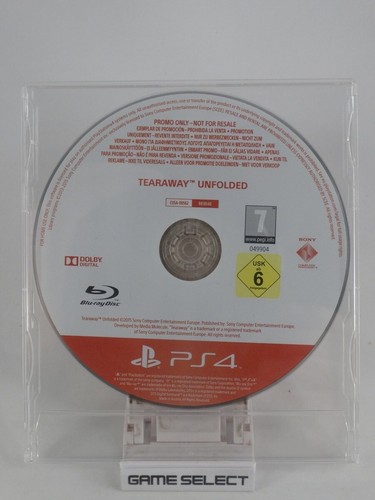 Tearaway Unfolded Sony PS4 Playstation 4 Pal Eu Eur Original Promo | eBay