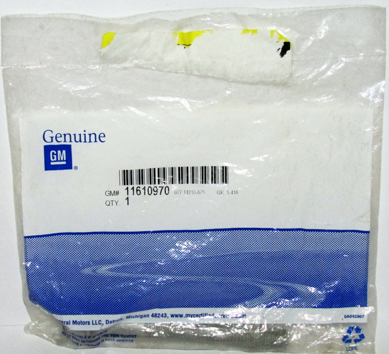 NEW GENUINE GM GENERAL MOTORS LOWER CONTROL ARM BOLT OEM PART NO ...