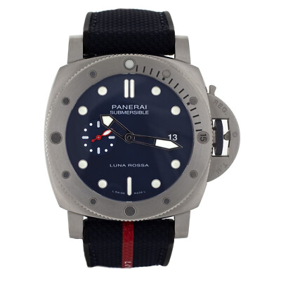 New Panerai Submersible Luna Rossa Stainless Steel 44 mm Watch PAM01391 ...