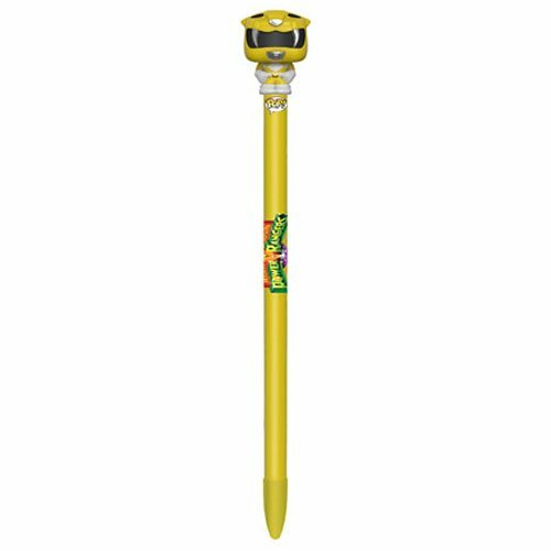 Funko - Stylo Power Rangers - Power Ranger Jaune Pop Pen Topper ...