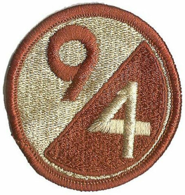 US ARMY 94TH INFANTRY DIVISION PATCH - DESERT | eBay