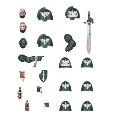 DARK ANGELS PRIMARIS UPGRADE FRAMES Space Marines *NEW ON SPRUE ...