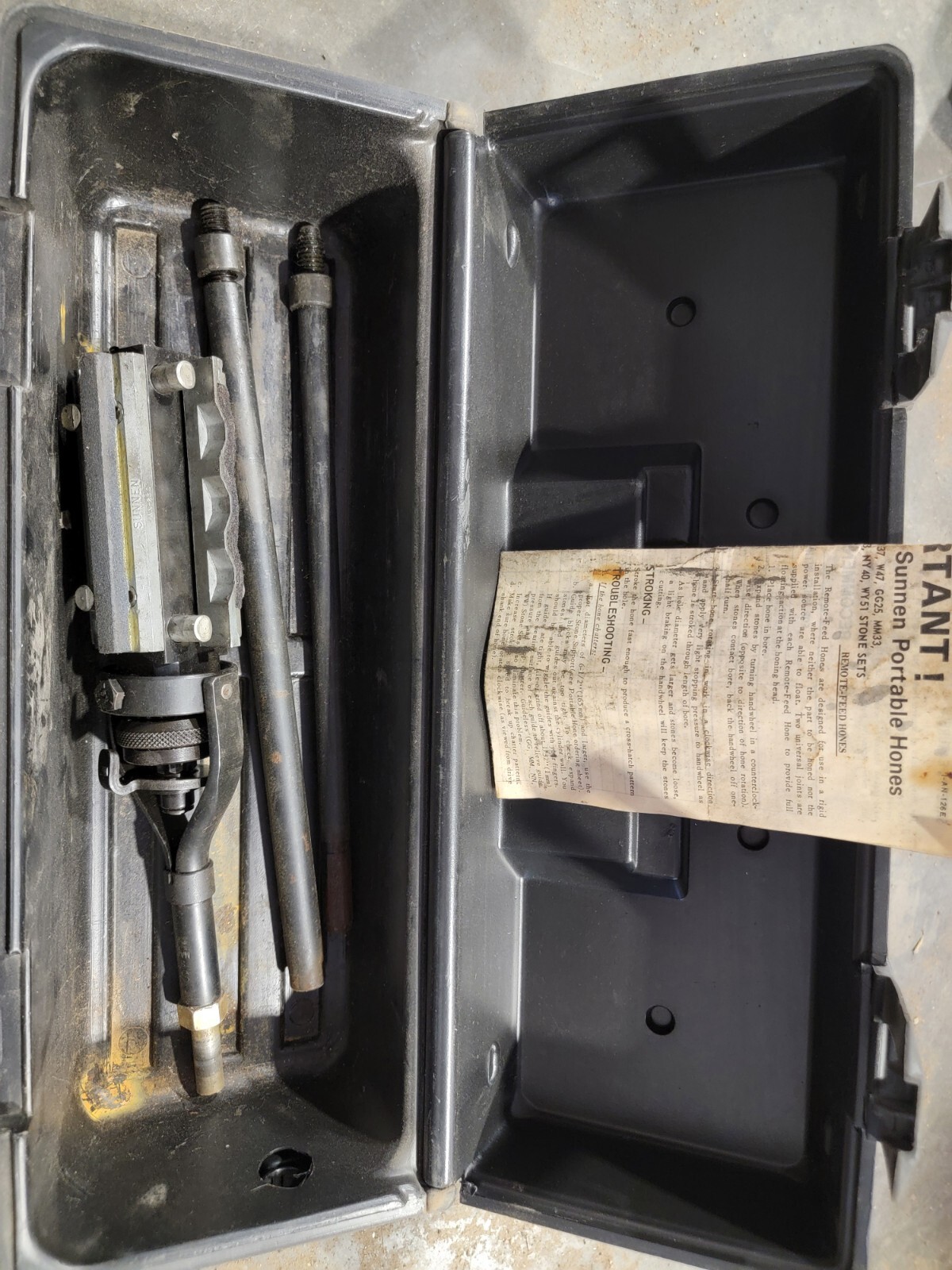 Sunnen AN-112 Portable Cylinder Hone 2.5”-7” Capable Honing Diameter | eBay