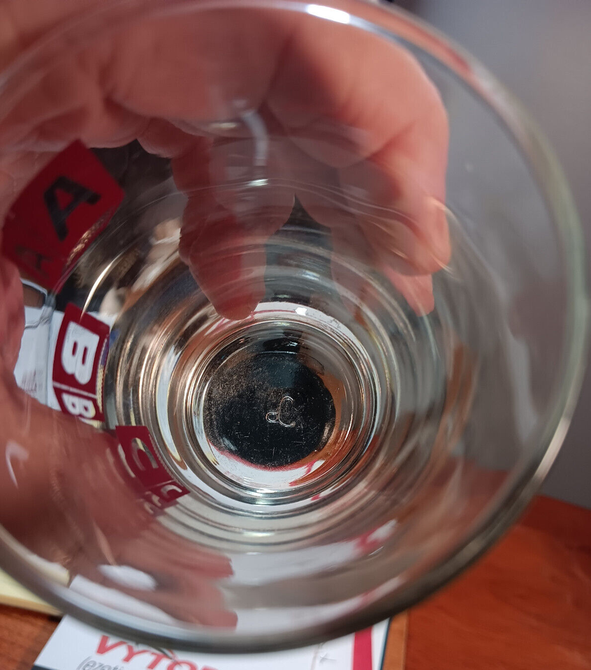 Vintage Libbey ABC child's juice glass 4" Libbey logo on bottom | eBay