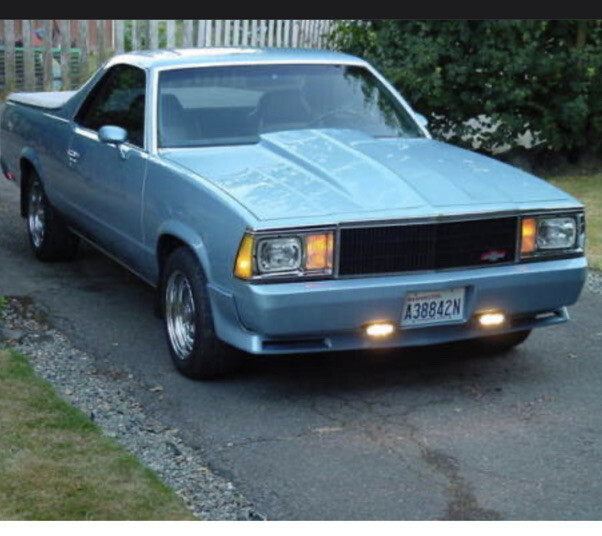 Fits 1978-1987 El Camino Malibu Tucked Fiberglass FRP Front Bumper ...