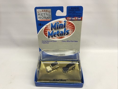 Mini Metals N Scale 2 Vehicles 48 Ford Woody 50207 | eBay
