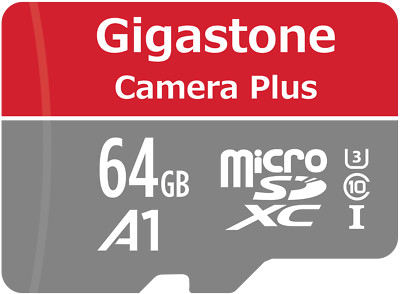 Gigastone MicroSD 64GB A1 with SD adapter, GoPro/Cameras/Games, Random ...