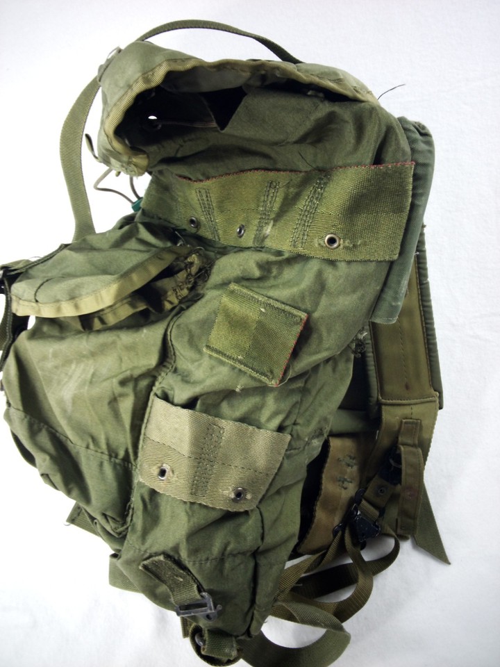 USGI ALICE Medium Field Pack with Straps Olive Drab - NO FRAME USED ...