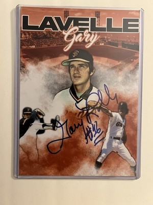 Gary Lavelle Signed 5x7 Photo San Francisco Giants Autograph | eBay