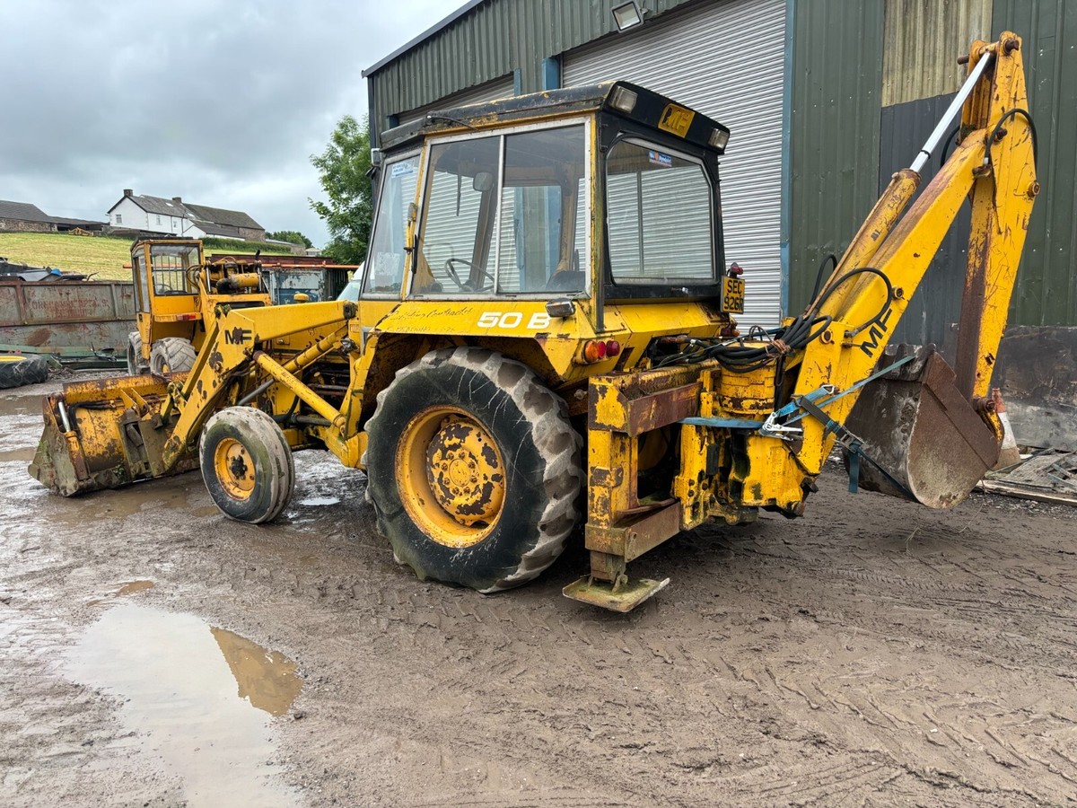 Massey Ferguson 50 Backhoe Parts Massey Ferguson 50 Hx Cab Side Rear