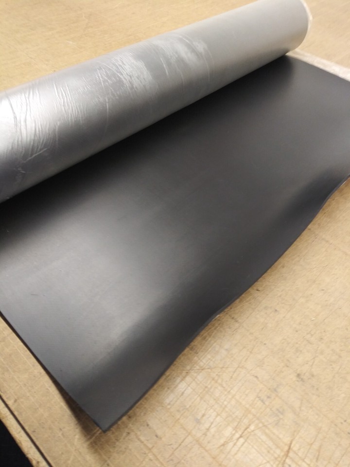 Viton ® Rubber Sheet FKM75 Fluoroelastomer Material 1/8" Thick x 6" x 6 ...