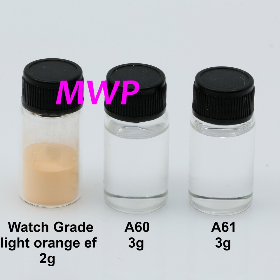 Swiss SuperLuminova or WG DIY KIT Luminous powder watch hands dial C3 ...