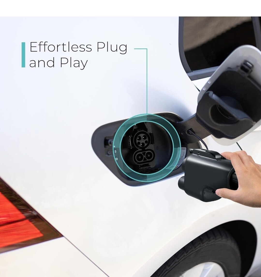 Lectron Tesla Supercharger (NACS) to CCS Adapter 500A 1000V Vortex Plug ...