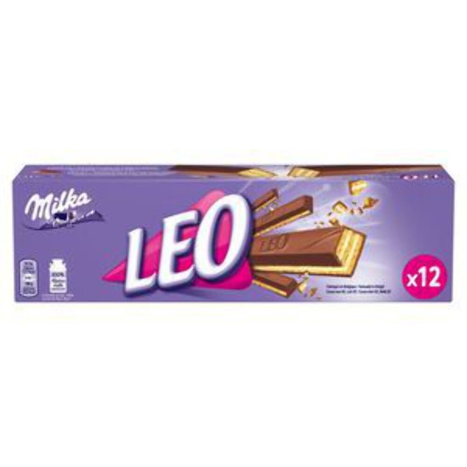 Milka Chocolate Candy | Leo Chocolate Cakes 12 Bars | 14 Oz /399,6 Gr ...