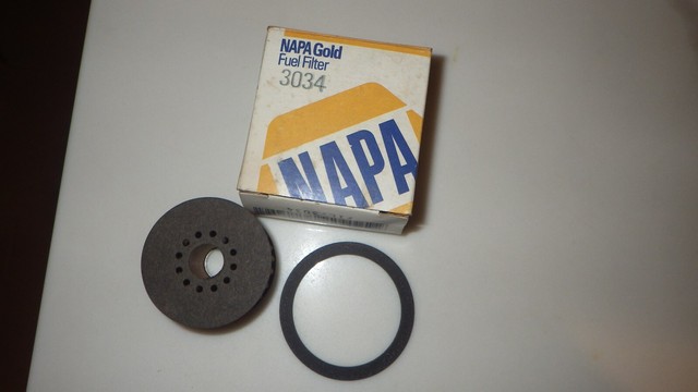 Chevy GM NOS Old Stock Replacement Gf124 Brown Derby Felt Fuel Filter ...