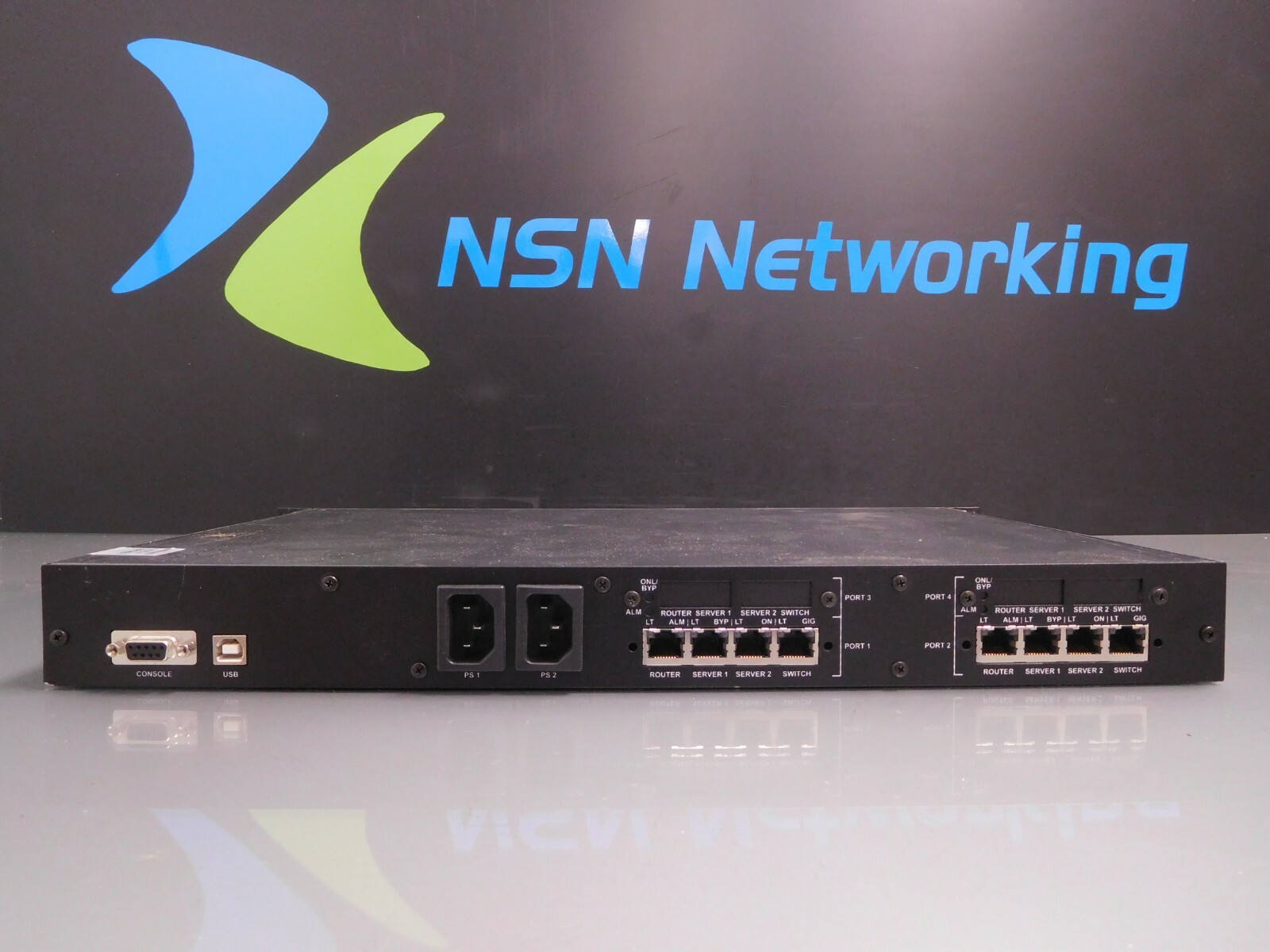 Shore Microsystems SM-2400 SM-2402 Multiport Bypass Switch w/ Rack Ears ...