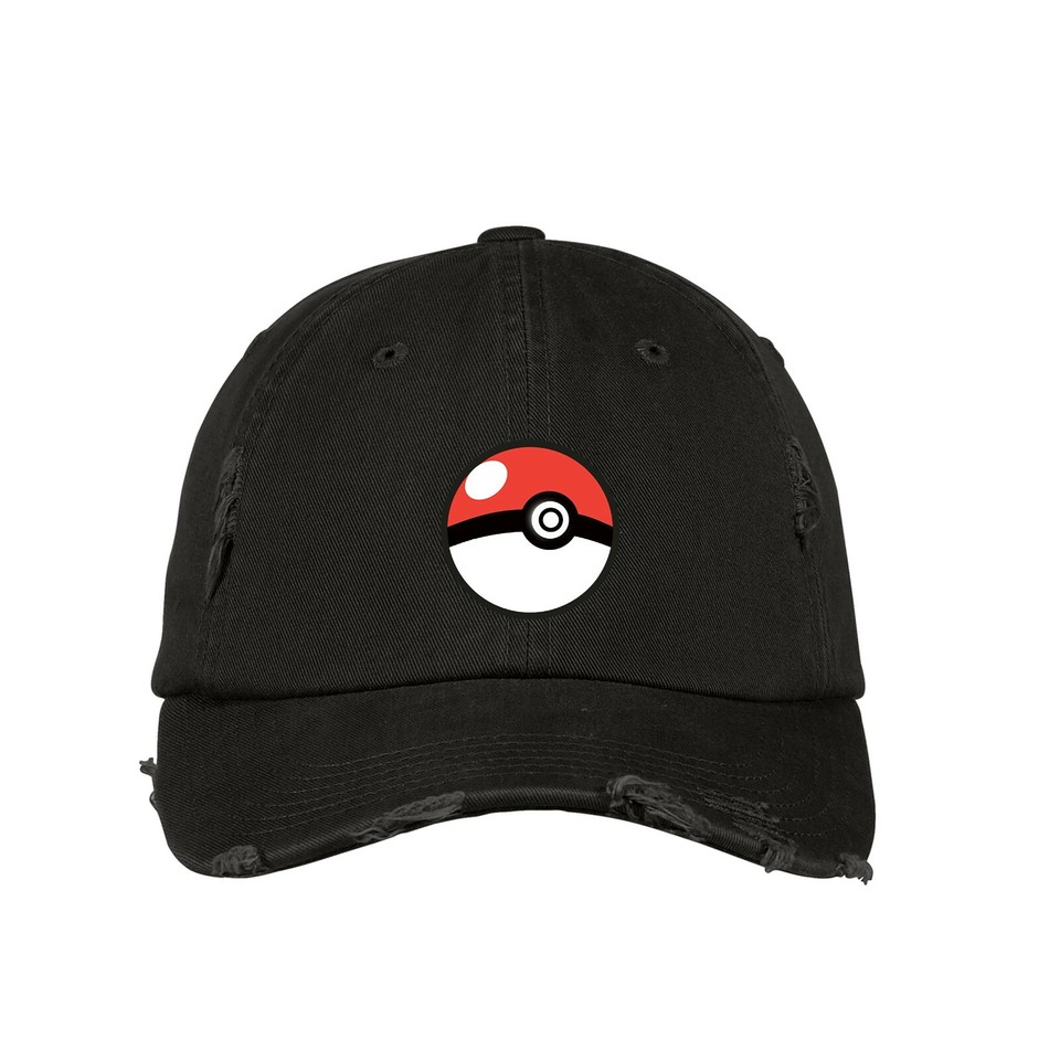 Poke Ball - Adjustable Dad Cap Unisex Embroidered Vintage Hat | eBay