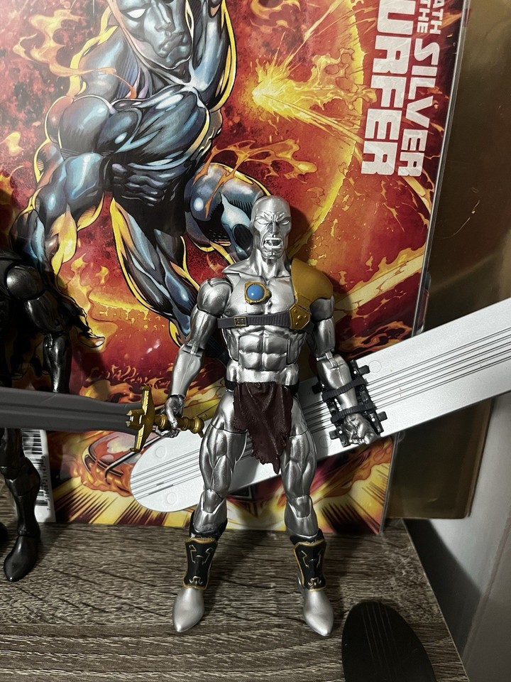 Marvel Legends Lot Skaar, Silver Surfer, Custom Silver Surfer | eBay