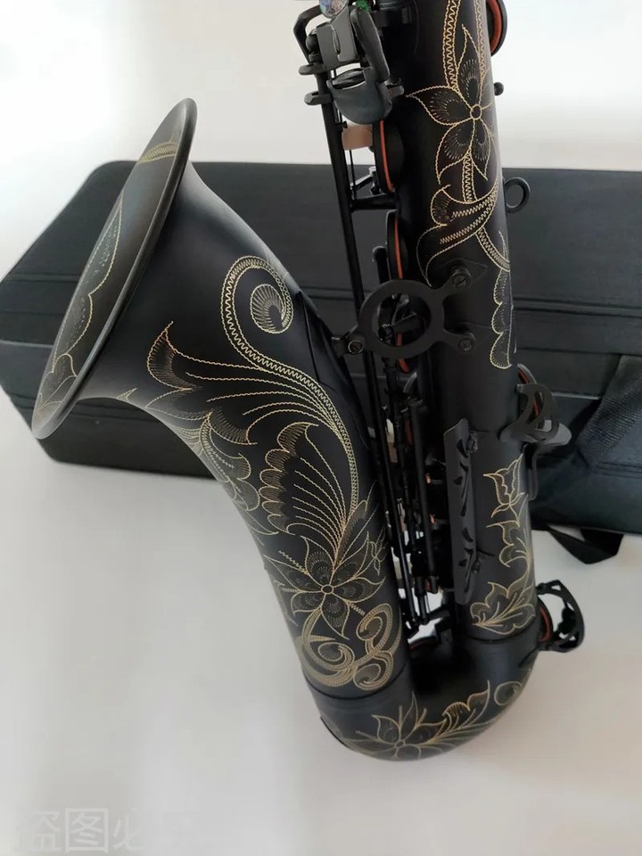 Best Quality Tenor saxophone Japan Matt Black professional playing ...