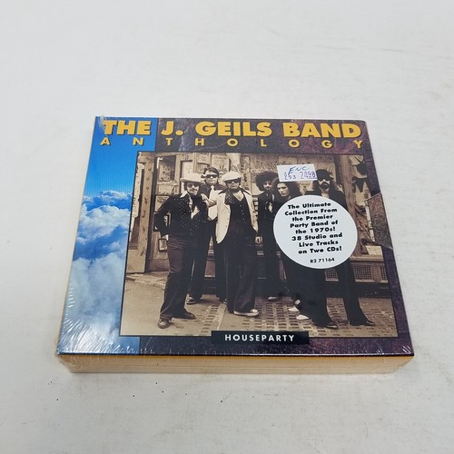 The J. Geils Band Anthology Houseparty 2 Disc CDs Box Set Brand New ...