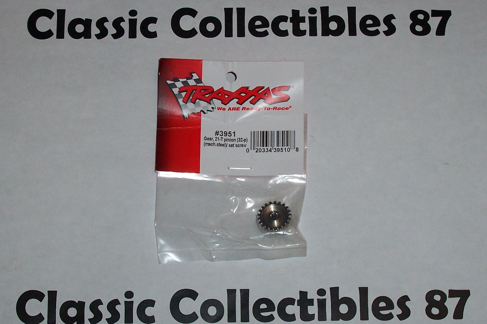 Traxxas 3951 Gear, 21-T (32-P) (Mach.Steel) / Set Screw | eBay