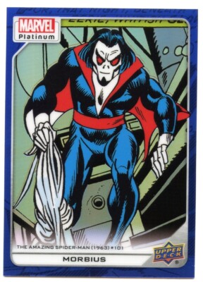 2023 Upper Deck Marvel Platinum BLUE Rainbow Parallel Card 169 ...