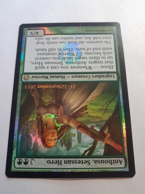 MTG Anthousa, Setessan Hero Pre-Release & Release Promos 149/249 Foil ...