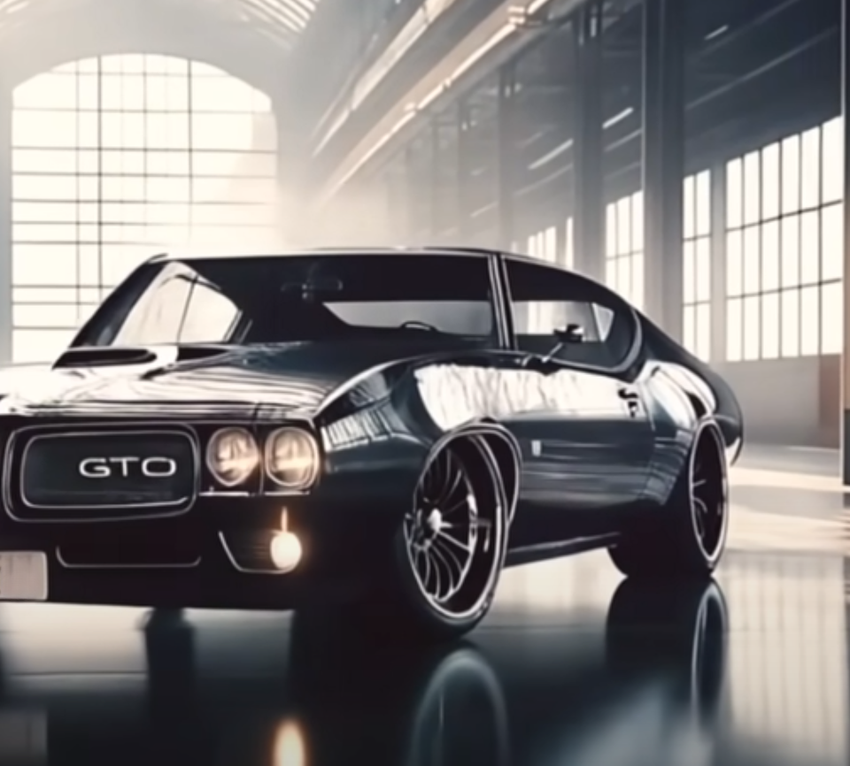 Pontiac GTO 2025 Concept Car 12 Custom Built1:18Model1966 1967 1969 24 ...