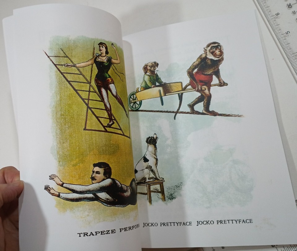 Circus Friends 1898 McLoughlin Bros RHYMES Animals Clowns Horses ...