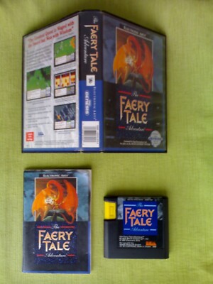 Videogame THE FAERY TALE ADVENTURE Sega Mega Drive Megadrive Genesis ...