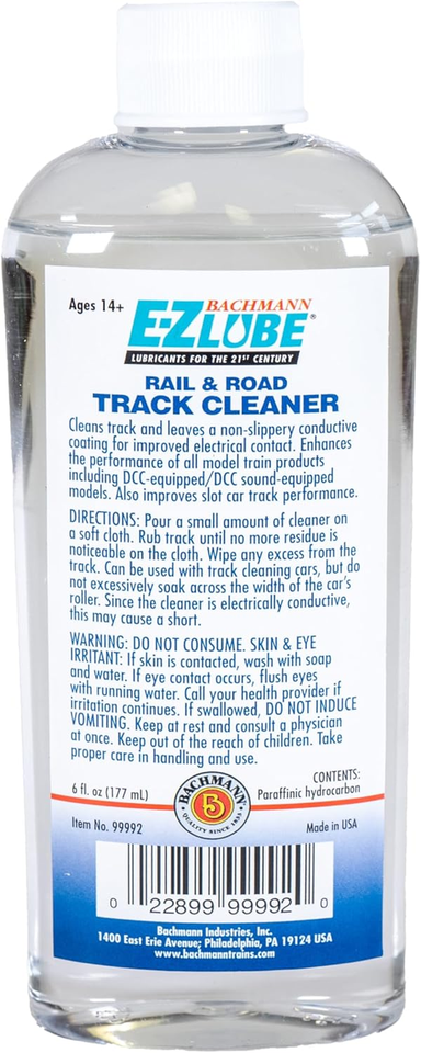 Industries Trains Track & Rail Cleaner (6 Fl.Oz) - for Use with All ...